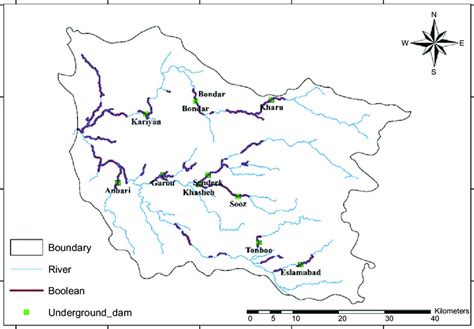 Boolean Map Of The Study Area Phase 1 Download Scientific Diagram