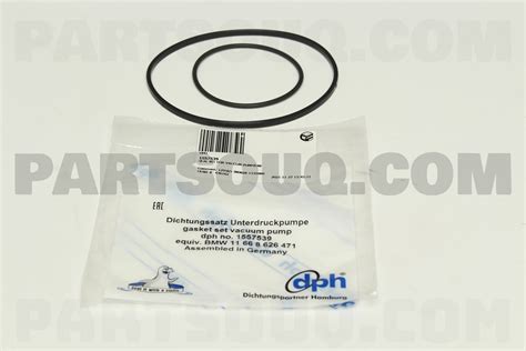 Seal Kit For Vaccum Pumpe88 11668626471 Dph Parts Partsouq