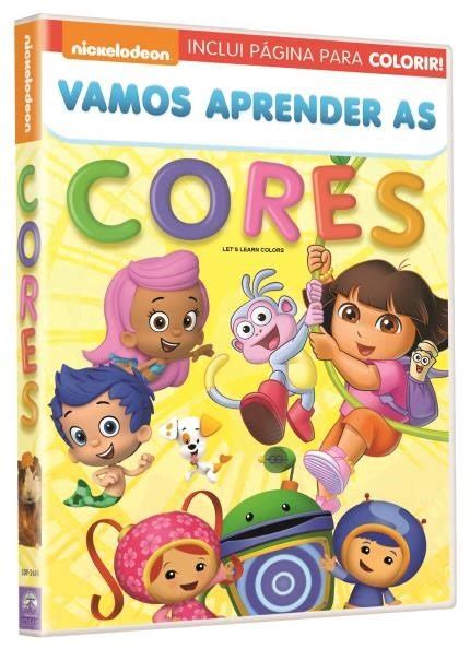 Dvd Nickelodeon Jr Vamos Aprender As Cores