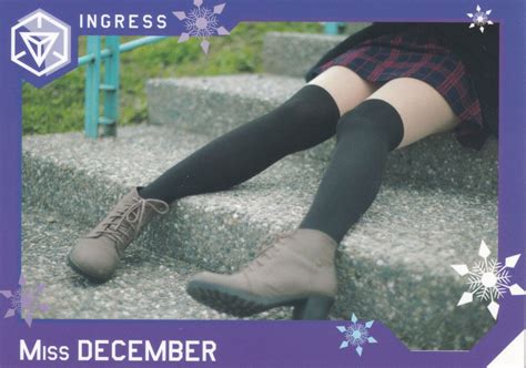 Miss December Ingress Swag