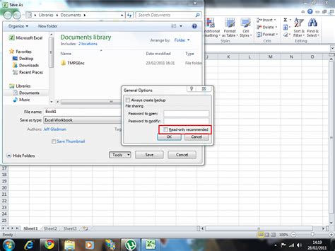 all excel files opening in read only mode in windows 7 windows 7 forums