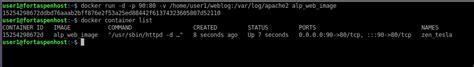 Using Alpine Linux With Docker Fortaspen