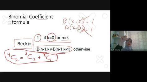Binomial Coefficient Dynamic Programming Youtube