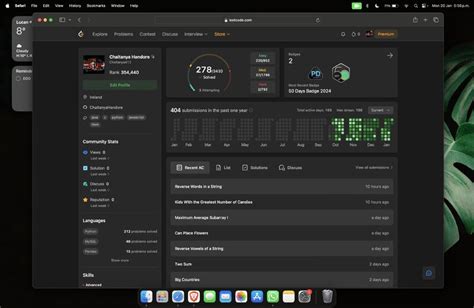 Chaitanya Handore On Linkedin Leetcode Day99challenge