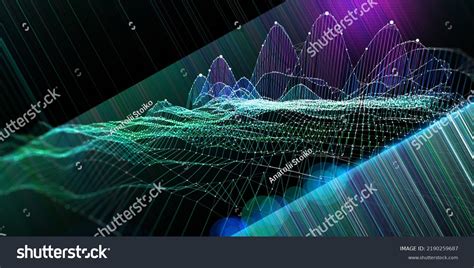 Abstract Background Graph Grid Blurred Lines Stock Illustration Shutterstock