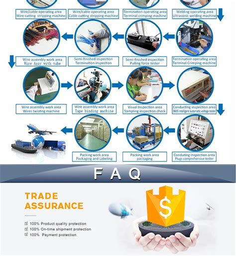 3 Pin Connector Male To Female Wire Harness Free Customized