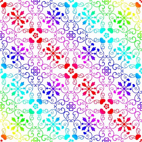 Seamless Floral Pattern Wallpaper Floral Beauty Vector Wallpaper Floral Beauty Png And Vector