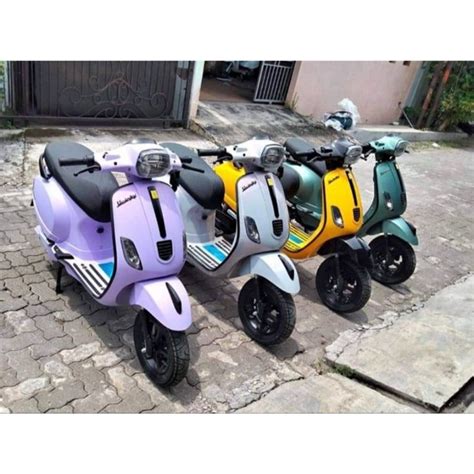 Jual Motor Listrik Vespa T3 Pro Uwinfly Motor Listrik T3 Pro Model Vespa 1200w Shopee Indonesia