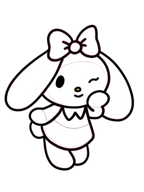 39 Mewarnai My Melody Gratis Ledakan Kelucuan 39 Mewarnai My Melody Gratis Ledakan Kelucuan