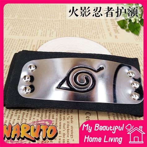 Anti Rust Stainless Steel Mbhl Naruto Headband Ninja Headband Leaf