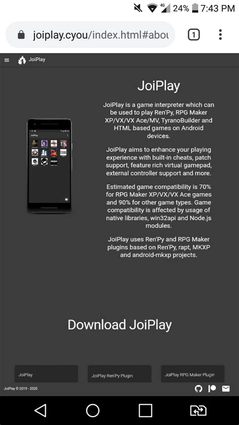 I Discovered Today A New Emulator For RPG Maker XP VX VX ACE And MV For Android Devices And