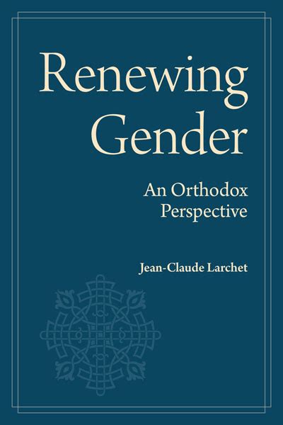 Renewing Gender Holy Trinity Publications