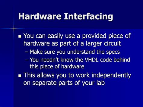 PPT Introduction To VHDL PowerPoint Presentation Free Download ID