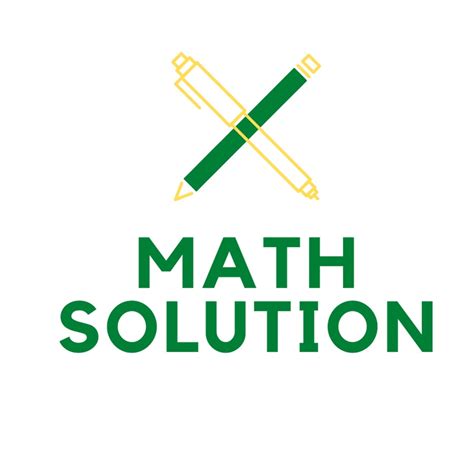Math Solution Youtube Math Solution Youtube