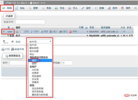 How To Delete Data In The Table In Phpmyadmin PhpMyAdmin Php Cn