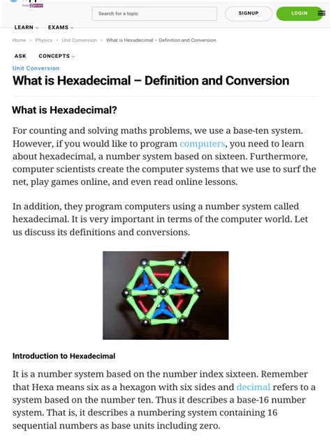 What Is Hexadecimal Definition And Conversion Pdf Arithmetic Mathematics What Is Hexadecimal Definition And Conversion Pdf Arithmetic Mathematics