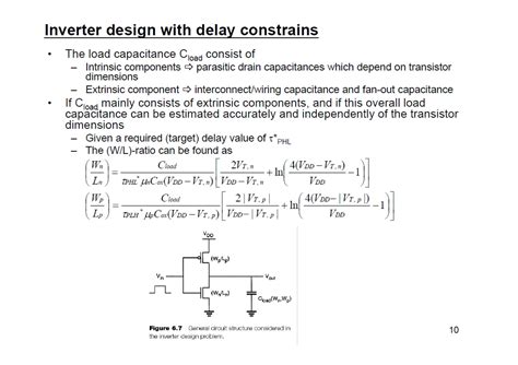 Mos Inverters Switching Characterstics And Interconnect Effects