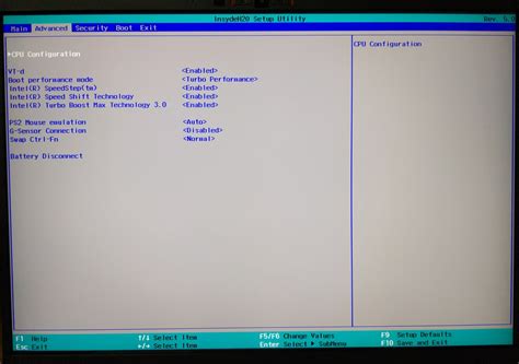 Bios Guide Framework Laptop 13 Framework Community
