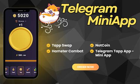 Develop Telegram Mini App Like Tapswap Or Notcoin By Ebruyunusoglu Fiverr