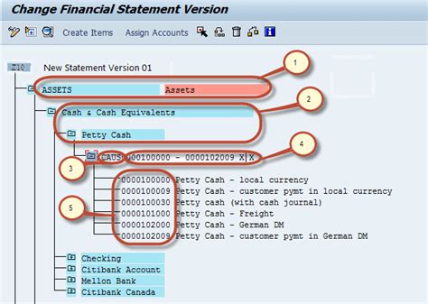 SAP FICO Central How To Create Financial Statement Version FSV