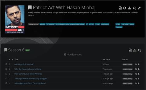 Sonarr Acting Like Newly Aired Episodes Dont Exist Sonarr