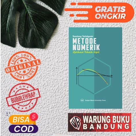 jual buku metode numerik aplikasi untuk teknik sipil bambang
