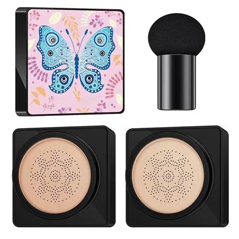 버섯 머리 메이크업 에어 쿠션 Bb 크림 파운데이션 얼굴 컨실러 나비 패턴 뷰티 화장품 Cc 크림 컴팩트bb And Cc 크림 Aliexpress