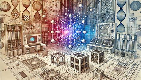 Quantum Computing And Quantum Trends Artificial Paintings