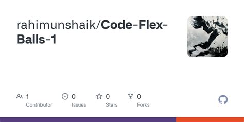 Github Rahimunshaikcode Flex Balls 1