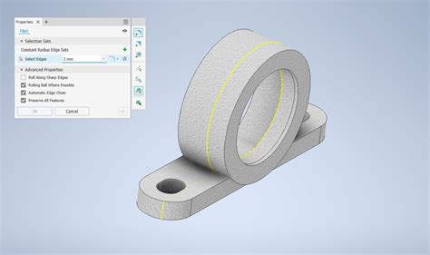 inventor 2023 fillet r autodeskinventor