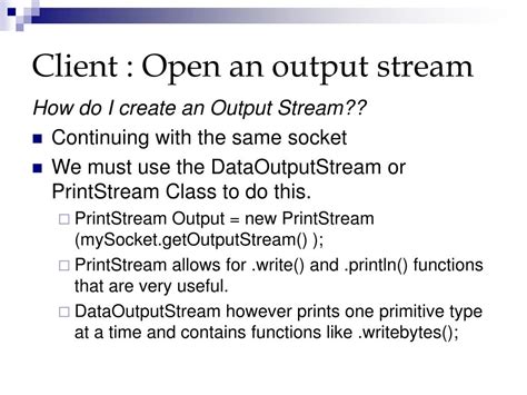Ppt Java Sockets Tutorial Powerpoint Presentation Free Download Id3812558