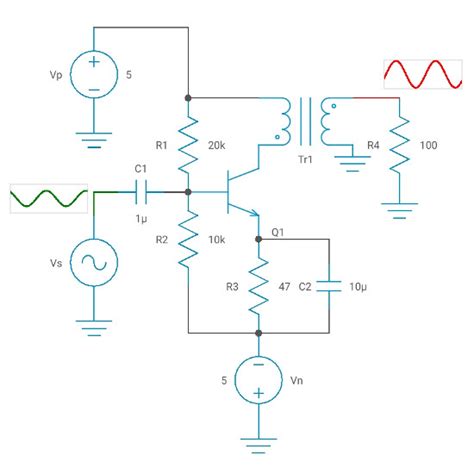 Transformer Coupled Amplifier