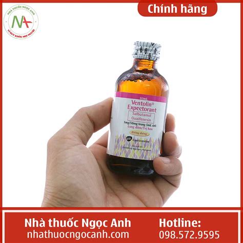 Thuốc Ventolin Expectorant Là Thuốc Gì Giá Bao Nhiêu Mua ở đâu