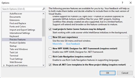 C Reload All Projects After Switching Branches Doesnt Reload
