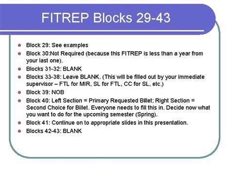 Fitrep Brief Fall 2014 You Better Pay Attention Fitrep Brief Fall 2014 You Better Pay Attention
