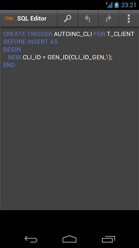 sql editor apk for android download