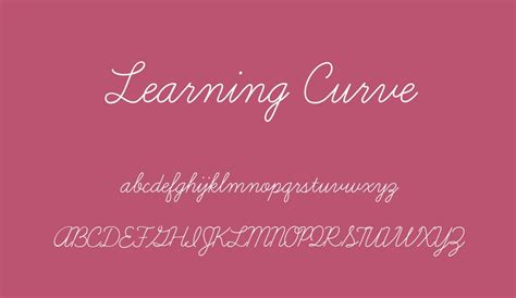 Learning Curve BV Free Font
