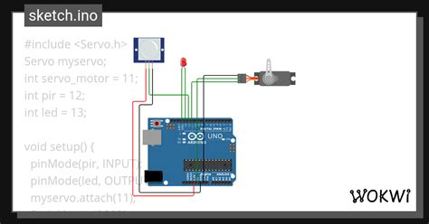 Servo Wokwi ESP STM Arduino Simulator