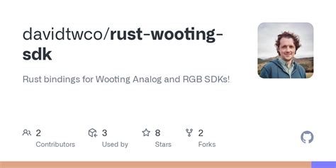 github davidtwco rust wooting sdk rust bindings for wooting analog