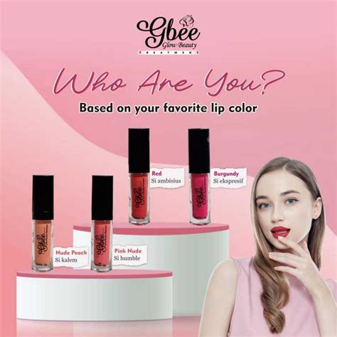 Gbee Glow Beauty Gbee Glow Beauty Lip Soft Matte Gbee Glow Official