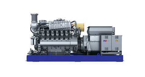 Kw Mtu Powered Containerized Gas Generator With SCR Gas Gensets And Gas Power Solution