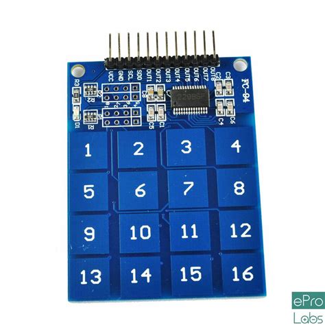Ttp229 Capacitive Touch Module At Rs 150piece Mirror Touch Sensor In