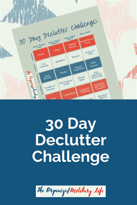 30 day declutter challenge artofit