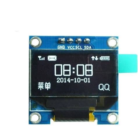 arduino 0 96 inch iic oled display 128x64 i2c ssd1306 lcd screen in