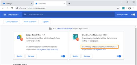 Message Smartbear Test Extension Is Not Installed Or Is Disabled