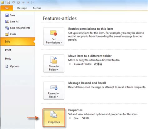 How To Get Or View The Full Internet Message Headers In Outlook