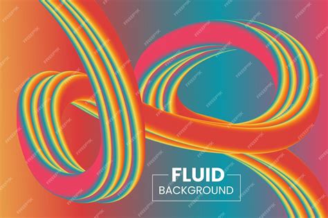 Premium Vector Abstract Fluid Background Design Template