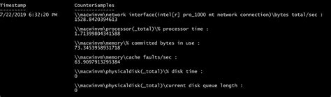 monitor sql server performance with powershell