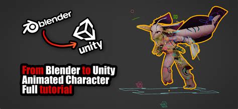 exporting animated character from blender to unity blendernation