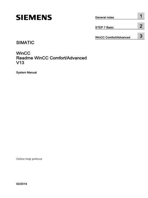 Readme Wincc Comfort Advanced V13 Enus Pdf Pdf Transmission Control Protocol Central